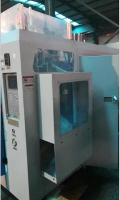 Cina L'alta efficienza della doppia della stazione dell'HDPE macchina dello stampaggio mediante soffiatura regolabile muore si dirige verso la bottiglia in vendita