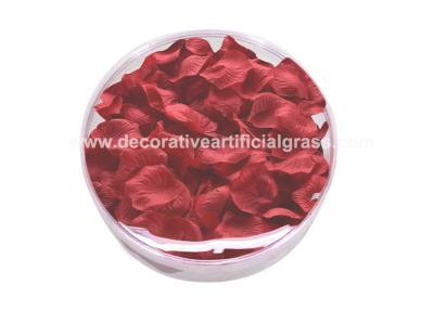 China High Simulation Artificial Flower Petals Synthetic Rose Petals 4.5*4.5cm for sale