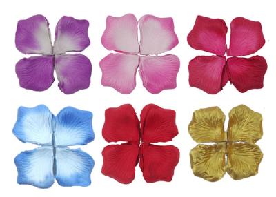 Cina Decorazione Rose Petals Decoration artificiale biodegradabile di nozze 4.5*4.5cm 5*5cm in vendita
