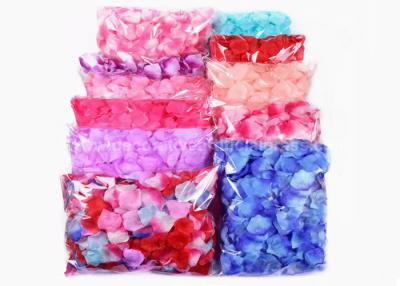 Cina Decorazione Rose Petals Decoration artificiale biodegradabile di nozze 4.5*4.5cm 5*5cm in vendita