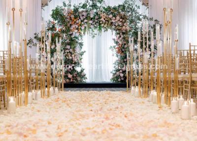 China 4.5*4.5cm 5*5cm de Decoratiezijde Rose Petals For Wedding van de Partijgebeurtenis Te koop