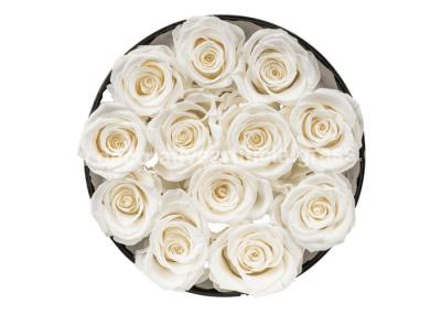 Cina 3 pollici di rose false Stemless realistiche Stemless dei fiori per Valentine Weddings Decor in vendita