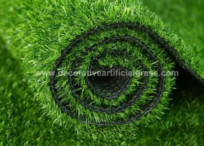 Cina Tappeto erboso verde artificiale di U del filato ecologico di forma per abbellire in vendita