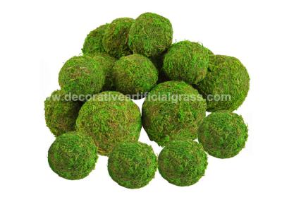 China 40*60cm Moss Hanging Ball Decorative Faux Moss Balls Dirty-Resistant à venda
