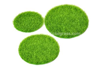 Cina Erba artificiale rotonda dell'interno Mat Diameter 100cm 120cm 200cm in vendita