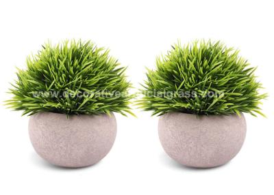 China Planta artificial falsificada do assoalho no potenciômetro branco 8*15cm 10*18cm 10*15cm à venda