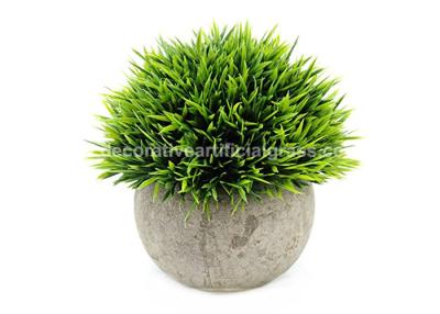 China Planta artificial falsificada do assoalho no potenciômetro branco 8*15cm 10*18cm 10*15cm à venda