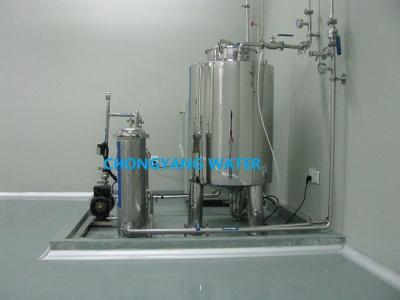 China Eenvoudige dubbel-RO omgekeerde osmose waterbehandeling in de drankenindustrie Te koop