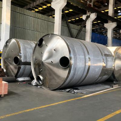 China SS316L Sanitary Mixing Tank with Agitator for Food Beverage Processing/SS316L Sanitary Fermentation Tank for Food and Beverage Production for sale