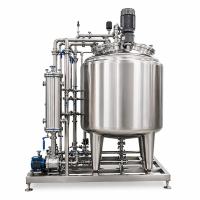 China 2000L Jacketed Liquid Mixing System with Heating and Cooling Temperature Control for sale