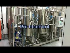 Industrieel Ro Pharma waterstelsel waterzuiveringsinstallatie met filterzuivering