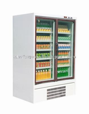China Chiller Showcase/Vertical Refrigerated Display Showcase With Glass Door - Phoenix for sale