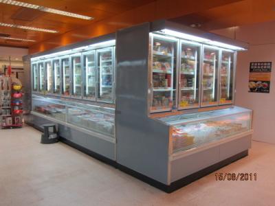 China Combination supermarket refrigerator and freezer - St. Pawl for sale