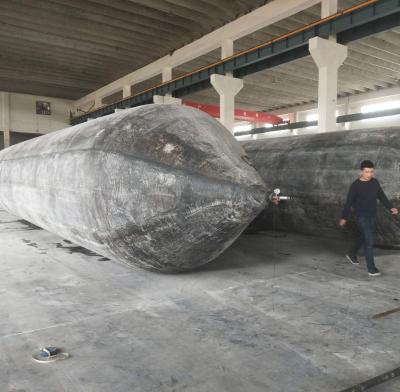 China Ship Lifting And Rolling Marine Rubber Roller Airbag 1.5m X 18m for sale