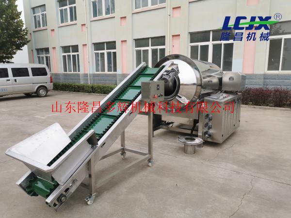Quality 304 Stainless Steel Soybean Cocoa Chickpea Roaster Industrial Roasting Equipment for sale