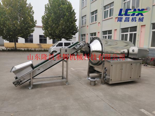 Quality Steel Industrial Commercial Sesame Roaster Electromagnetic Drum Roasting Machine for sale