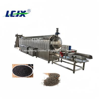 China Fully Automatic Roasting Production Line Food Grade Stainless Steel Sesame Roasting Machine for sale