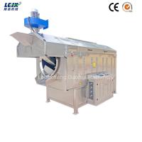 China Electromagnetic Heating Stainless Steel Grain Roasting Machine Automatic Batch Roaster for Barley Wheat Rice Corn for sale