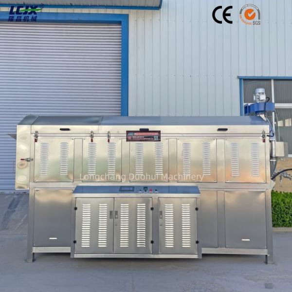 Quality Automatic Puffed Snack Extrusion Machine Shrimp Chips Bugles Crispy Snacks Roasting Production Line for sale