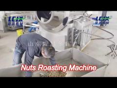 drum automatic roasting machine for nut cashew pistachio hazelnut sunflower seed