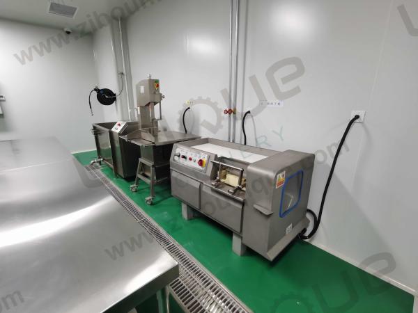 Quality Food Shop Frozen Fish Dicer Fresh Meat Cube Cutting Machine For Various for sale