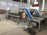 China 380V Good Effect Washing Peeling Vegetables Machine for Large Scale Vegetable Processing for sale