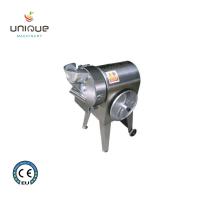 China Multi-Function Root Vegetable Cube Julienne Cutting Machine with 750*480*890 mm Size for sale