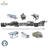 China Revolutionary Freeze Fruit and Vegetable Function in Frozen Vegetable Processing Line for sale