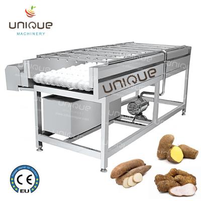 Cina 3000*1250*1350 mm Lavatrice di patate dolci per la trasformazione alimentare in vendita