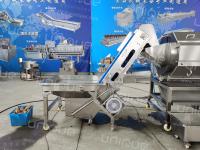China Potato Washing Machine Peeling Machine for Root Vegetables Stainless Steel 304 Function for sale
