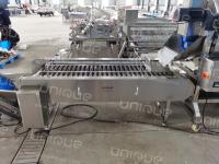 China Potato Washing Machine Peeling Machine for Root Vegetables Stainless Steel 304 Function for sale