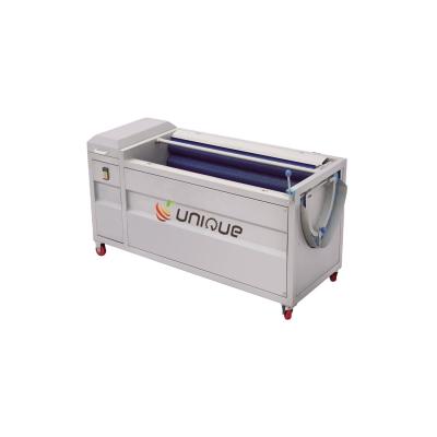 Cina 1.75 kw Facile a usare Ginger Carrot Potato Brush Roller Washer Root Vegetable Washing Machine in vendita