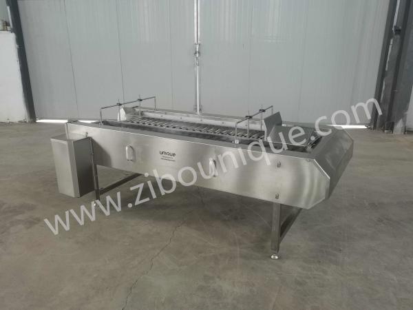 Quality Speed Adjustable Heavy Duty Vegetable Selecting Conveyor for Potato Inspection for sale