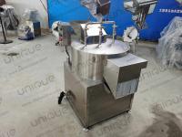 China Video Technical Support 500kg/h Root Vegetable Potato Knife Peeling Machine for sale