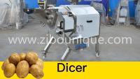 China Electric Vegetable Dicer Slicer Machine for Restaurant Cutting Shape Cube Slice Strip for sale