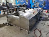 China Multi-Function Triple Tanks Reversed Vegetable Washing Machine For Busy Kitchens for sale