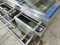 China Multi-Function Triple Tanks Reversed Vegetable Washing Machine For Busy Kitchens for sale