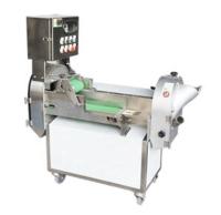China 1.55 Kw Automatic Double-Head Vegetable Cutting Dicing Slicing Shredding Machine for sale