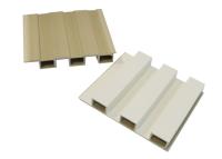 China 160x24mm WPC Wall Panel - 2mm Thick Wood Plastic Composite Interior Cladding with 3D Wood Grain Design for sale