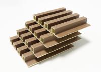 China Sonsill WPC Wall Panel 2800mm x 160mm Fluted Interior Cladding with 3D Wood Grain Design for sale