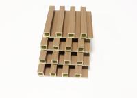 China Quick Install Fireproof WPC Wall Panel Cladding For Interior Decoration 192mm x 14mm for sale
