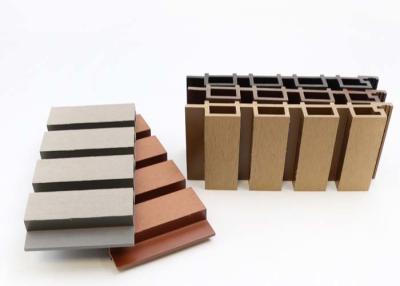 중국 높은 광택이 나는 고급 외부 WPC 벽판지 야외 벽 패널 방수 Co 구축 판매용