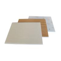 China PVC Ceiling Panel 30cm×9mm Construction Material - Waterproof Fireproof False Ceiling Sheet with 2.95m/5.95m Length Options for sale