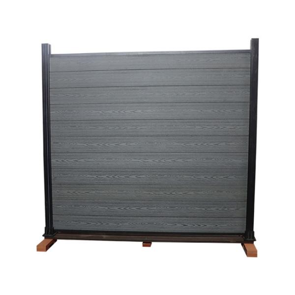 1.8m X 1.8m Wpc Fence Panels Embossed Co - Extrusion Outdoor Home Boards