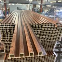 China Eco Friendly WPC Indoor Wall Cladding Fluted Wall Panel Interior Decoration for sale