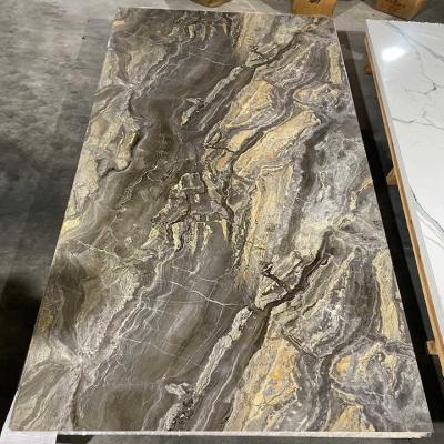Κίνα 1220x2800mm Διακοσμητικό εσωτερικό φύλλο μαρμάρου PVC προς πώληση