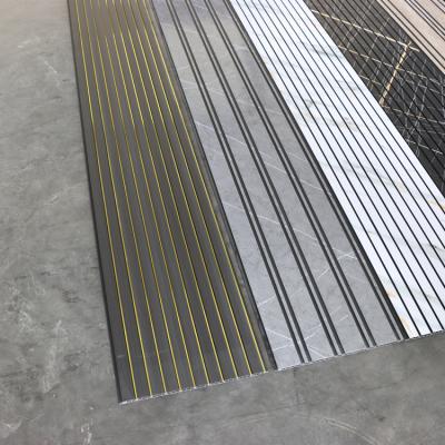 China PVC-Deckenplatte mit Marmormuster als Wandplatte Modernes Luxus-Wanddekor Leichtgewicht Alternative zu Steinwandplatte zu verkaufen