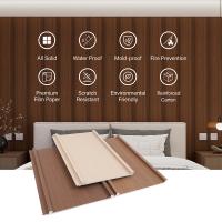 China Moisture Resistant Easy Install Indoor WPC Wall Panel for Interiors for sale