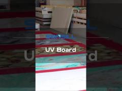 hoja de pared alternativa del tablero de la prenda impermeable de mármol de imitación de la hoja del PVC 1220x2440