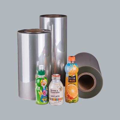 China Single Gross Weight 1000 Kg PETG Shrink label Film for Packaging Can Be Printed With Flexographic Or Gravure Printing Clear for sale